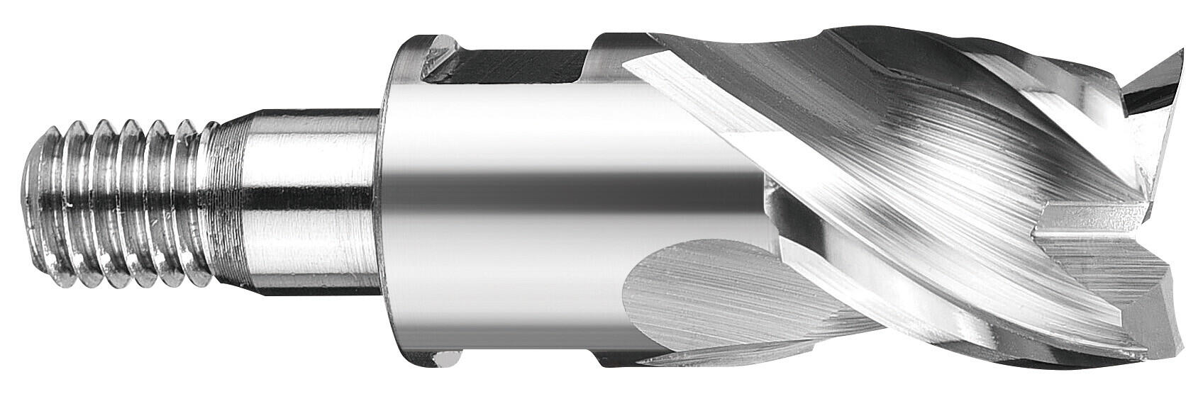 Variable helix angle for great stability and anti-vibration-EX2DPW